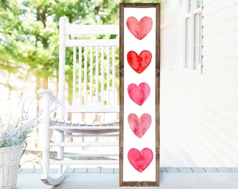 Valentines Day Porch Sign - Etsy