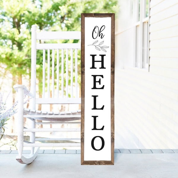 Oh Hello Sign - Etsy