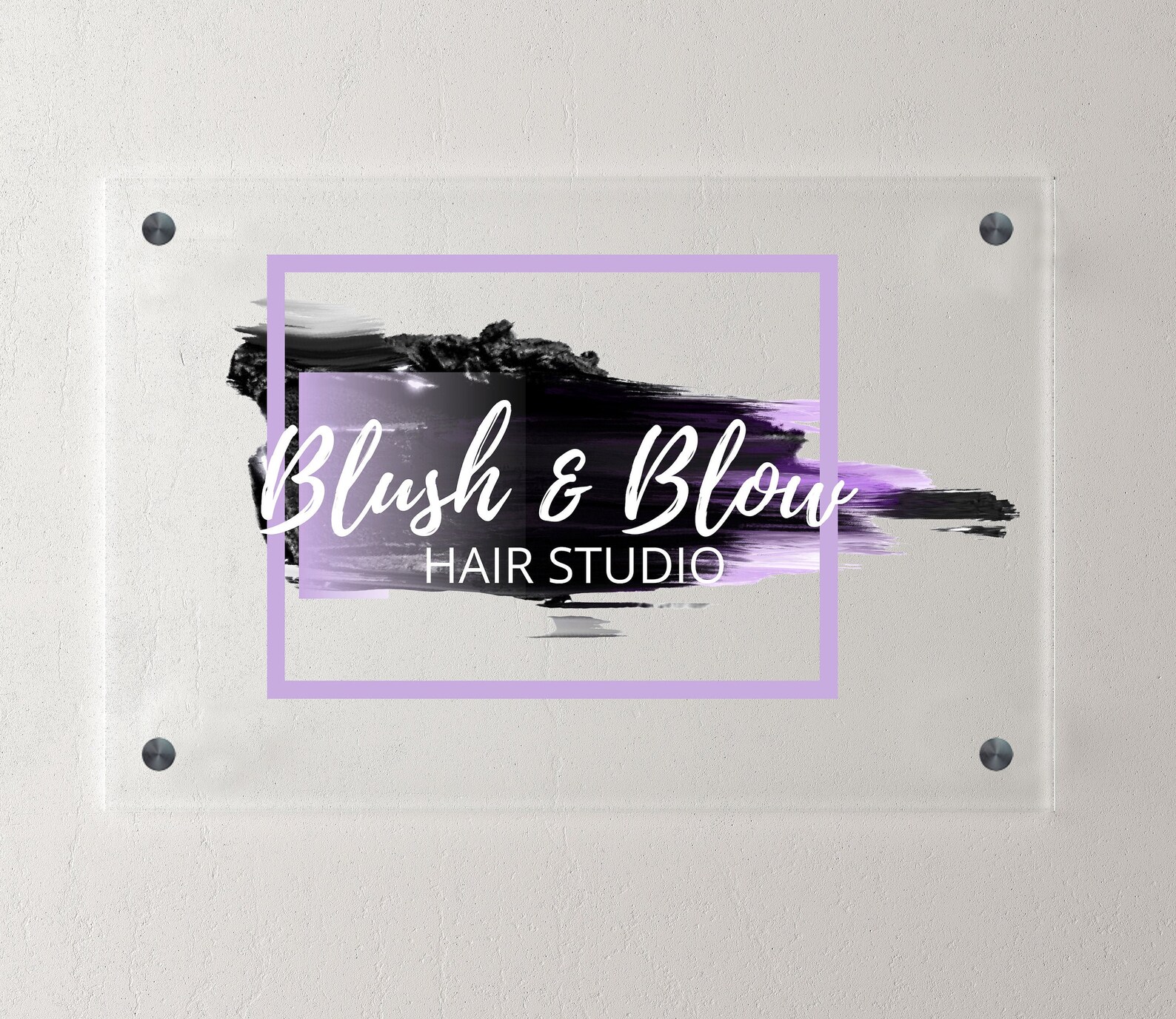 Acrylic Business Logo Sign Store Front Sign 30x21 Sign - Etsy