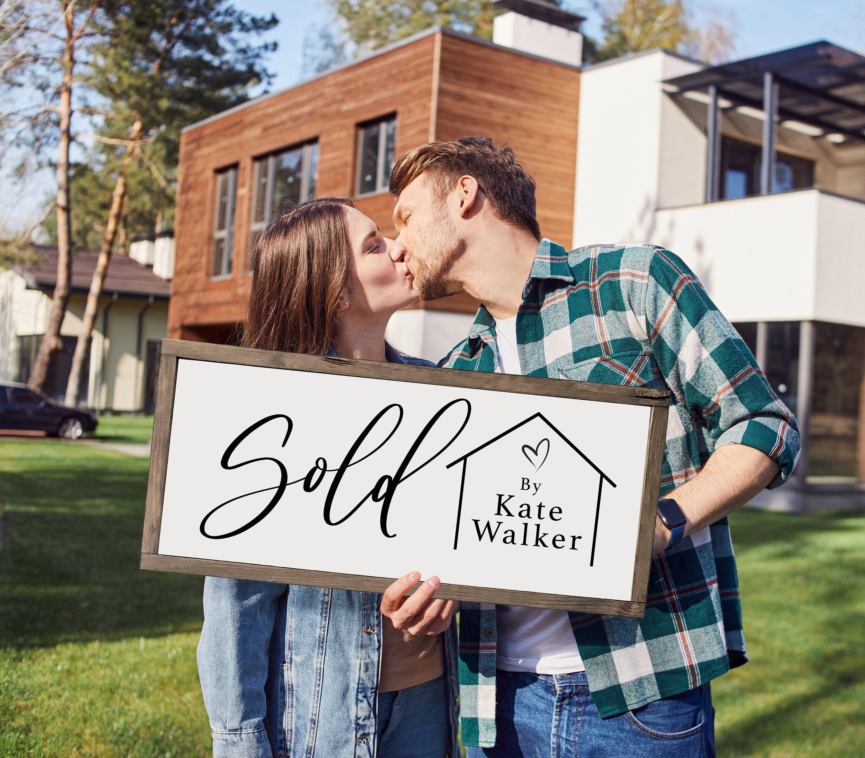 Realtor Sold Sign Personalized Sold Photo Prop Realtor - Etsy