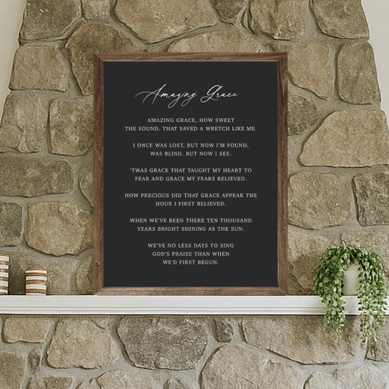 Amazing Grace - Etsy