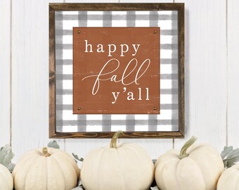 Happy Fall - Etsy