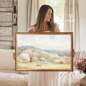 Blooming Spring Vintage Gold Framed Art Spring Collection - Etsy