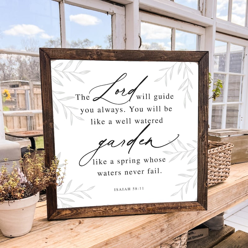 Bible Verse Sign - Etsy