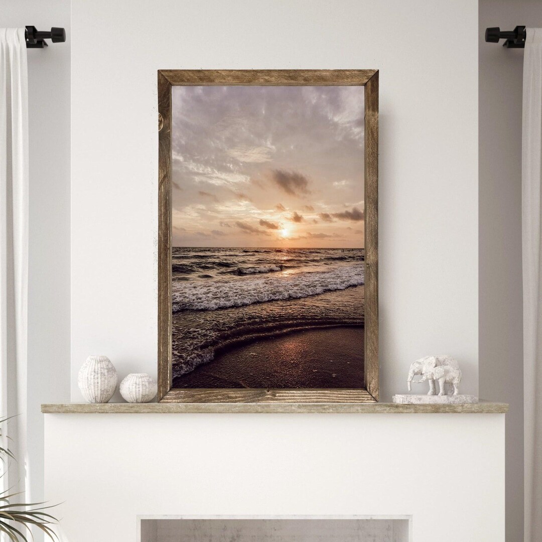 Treasure Island Beach Scene Framed Art Print, Beach Scene, Beach Wall ...