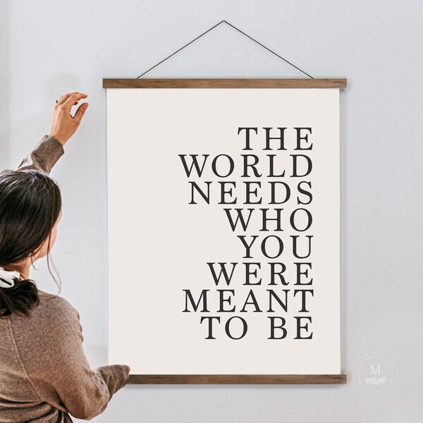 The World Needs You to Be Who You Were Made to Be - Etsy