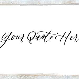 Custom Quote Sign for Home Personalized Wood Sign Custom Wall Decor ...