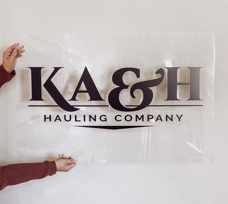Custom Acrylic Business Logo Sign 18x24 Sign Office - Etsy