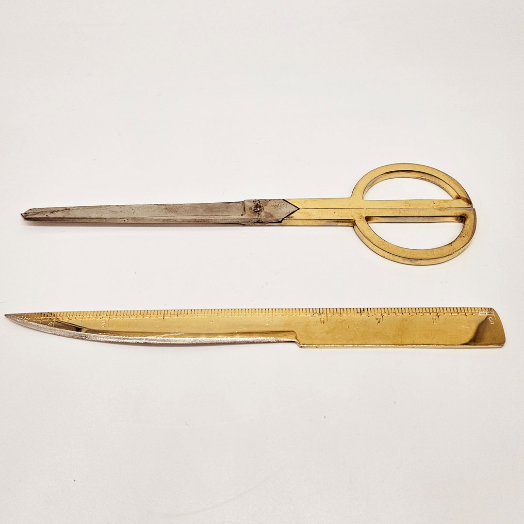 Deco Kismet Letter Opener & Scissor Set Made in Germany - Etsy