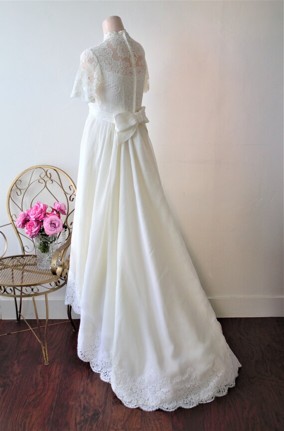 Silk Wedding Gown Regency Dress Jane Austen Style Edw… - Gem