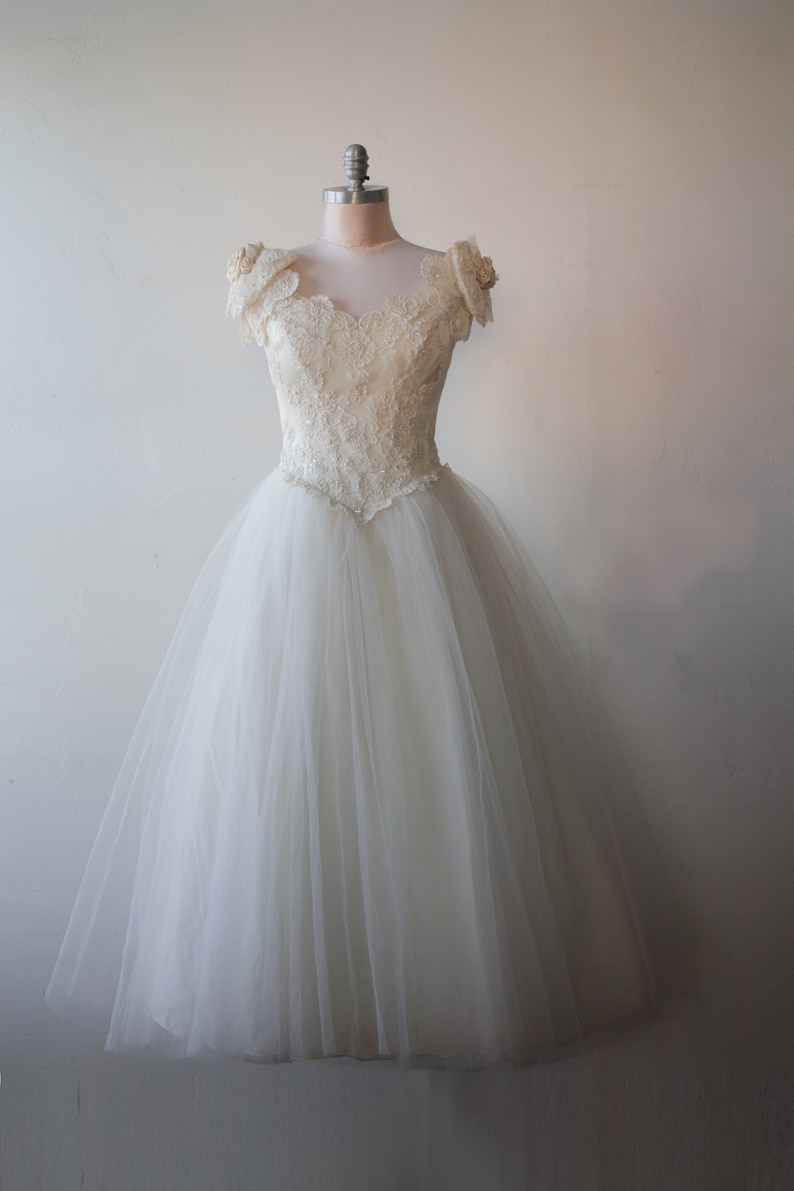 Princess Bride Fairy Wedding Dress Ball Gown Tulle Wedding | Etsy