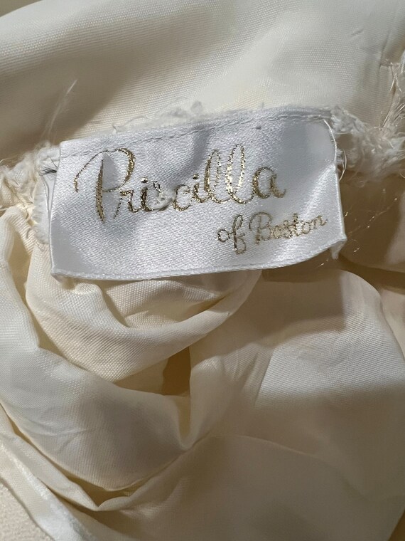 70s Western Prairie Princess Bride Cream Wedding Dres… - Gem