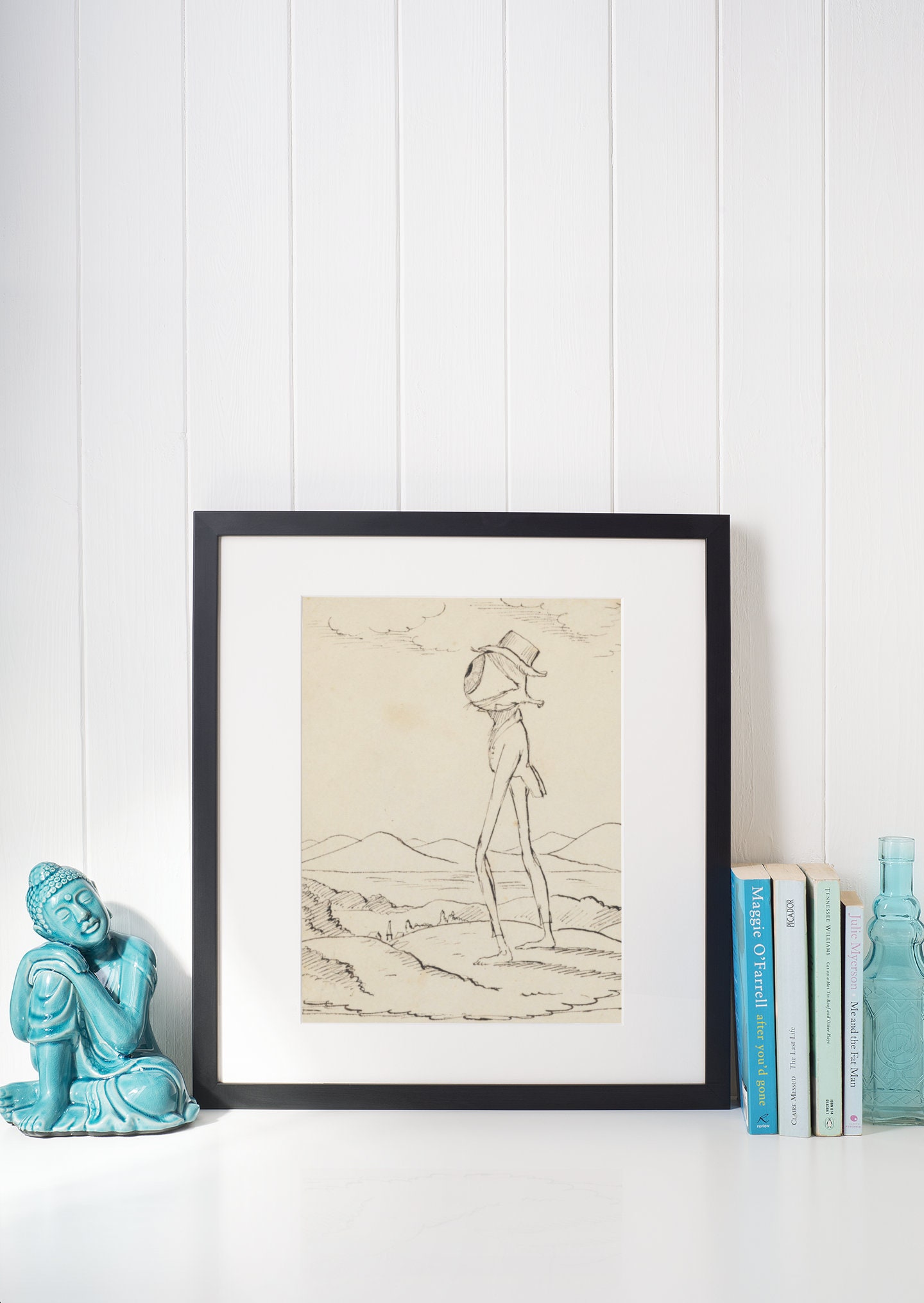 Antique Sketch Print From Public Domain - Illustration by Christopher ...