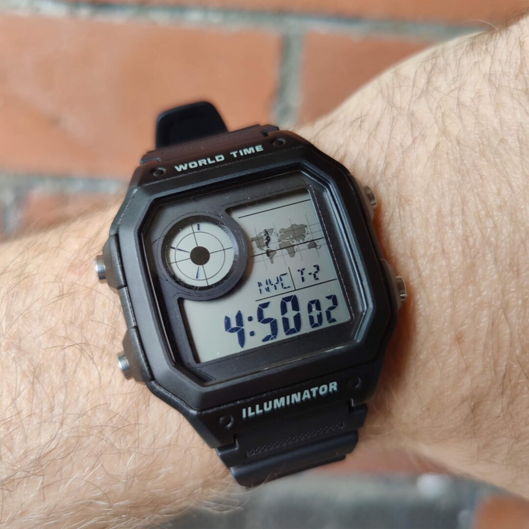 Single Color - "bullseye" Faceplate - Casio Royale (faceplate ONLY!) - Etsy