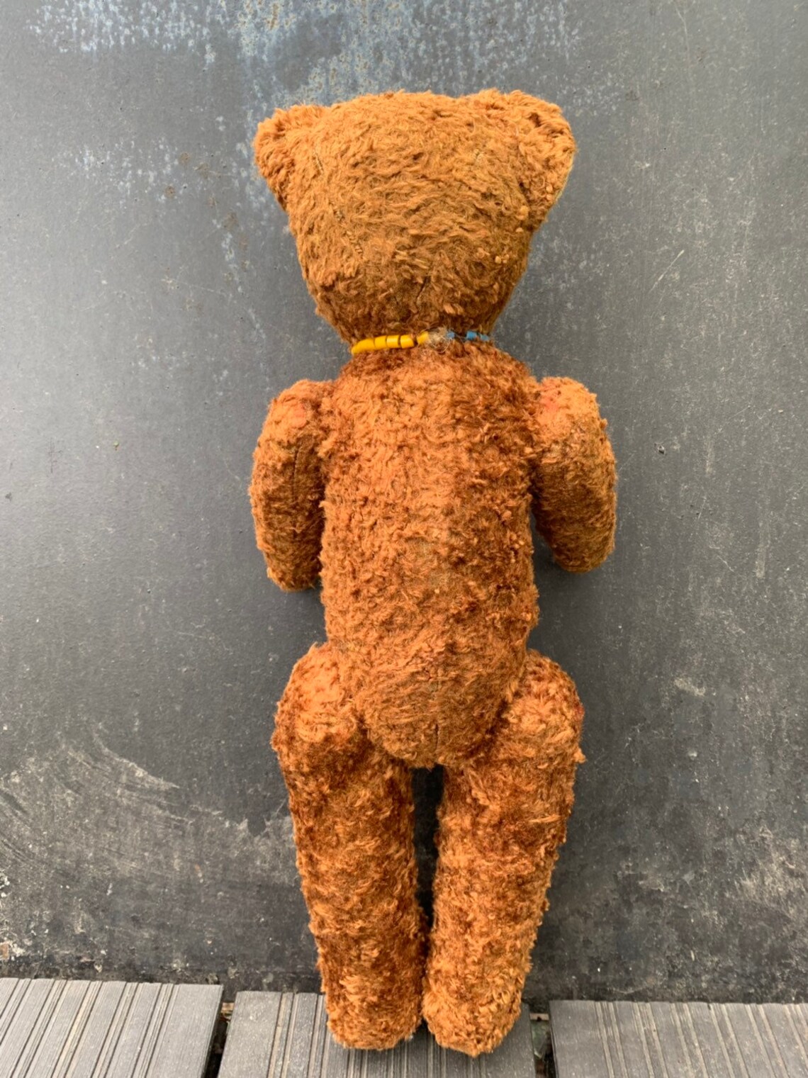 Antique Teddy Bear French Vintage Plush Teddy Stuffed With | Etsy