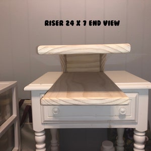 Embroidery / Sewing Machine Riser 22, 24 & 30 Long X 7, 9, 12 or 14 ...