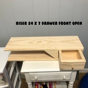 Embroidery / Sewing Machine Riser 22, 24 & 30 Long X 7, 9, 12 or 14 ...