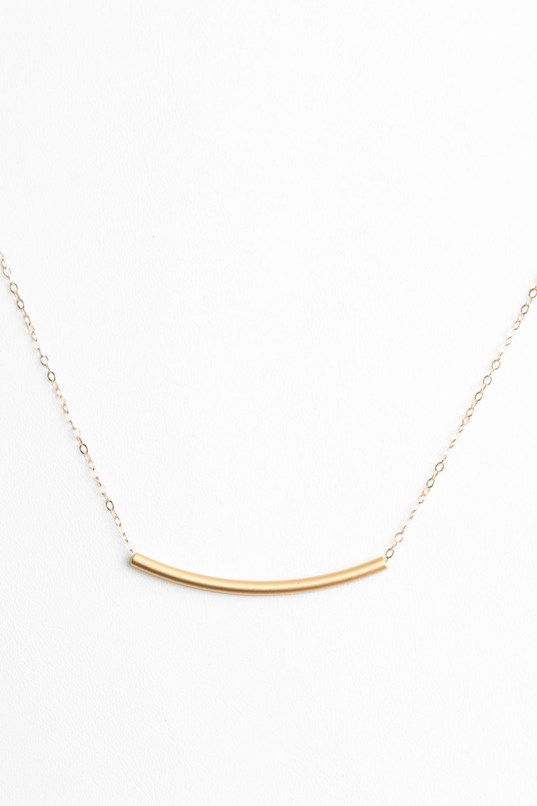 Minimal Necklace, Gold Bar Necklace, Gold Necklace, Layer Necklace ...