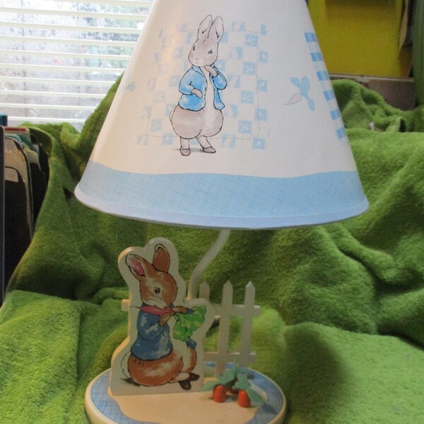 Peter Rabbit Lamp - Etsy