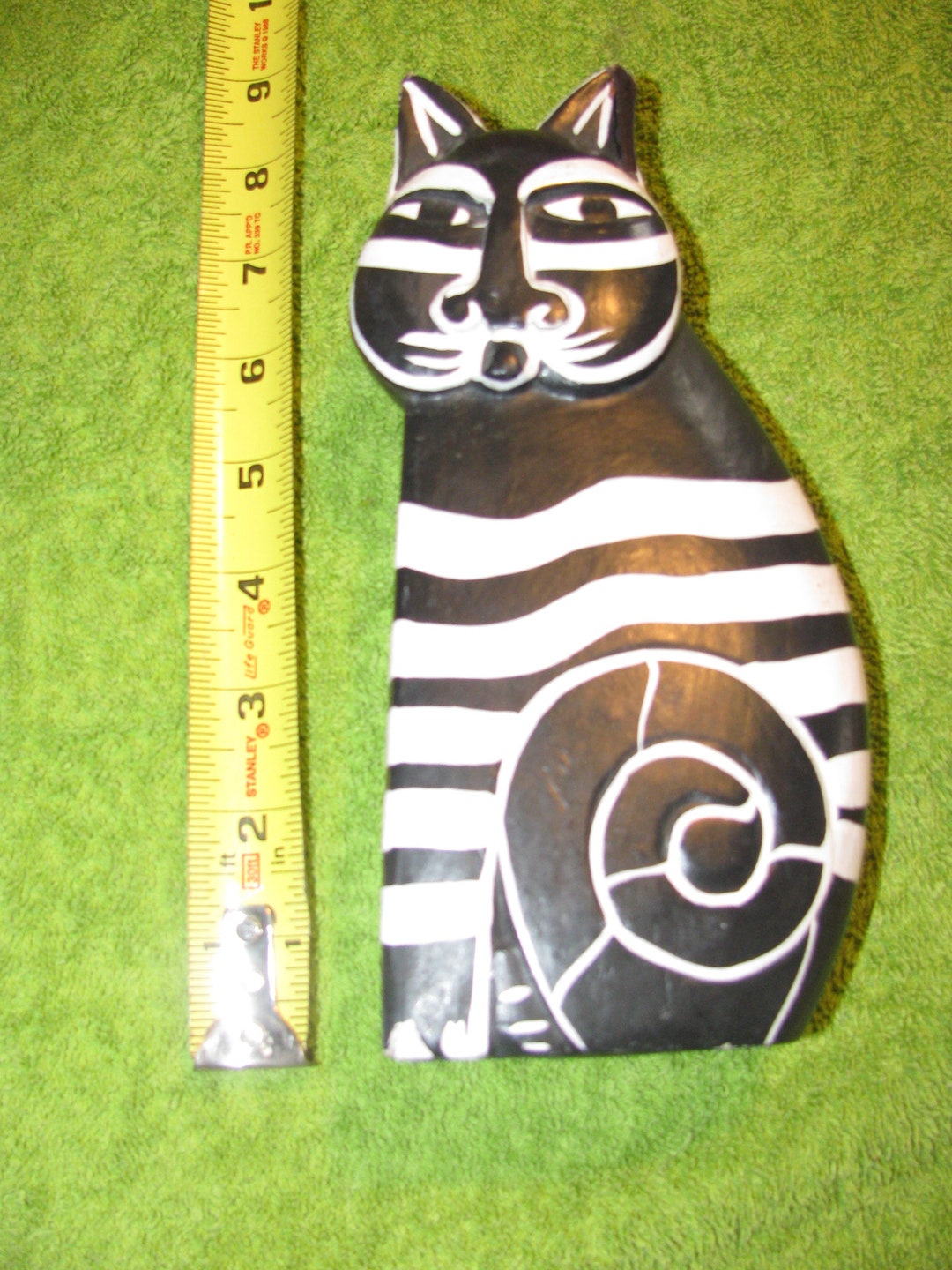 Vintage Batik Cat Folk Art - Etsy