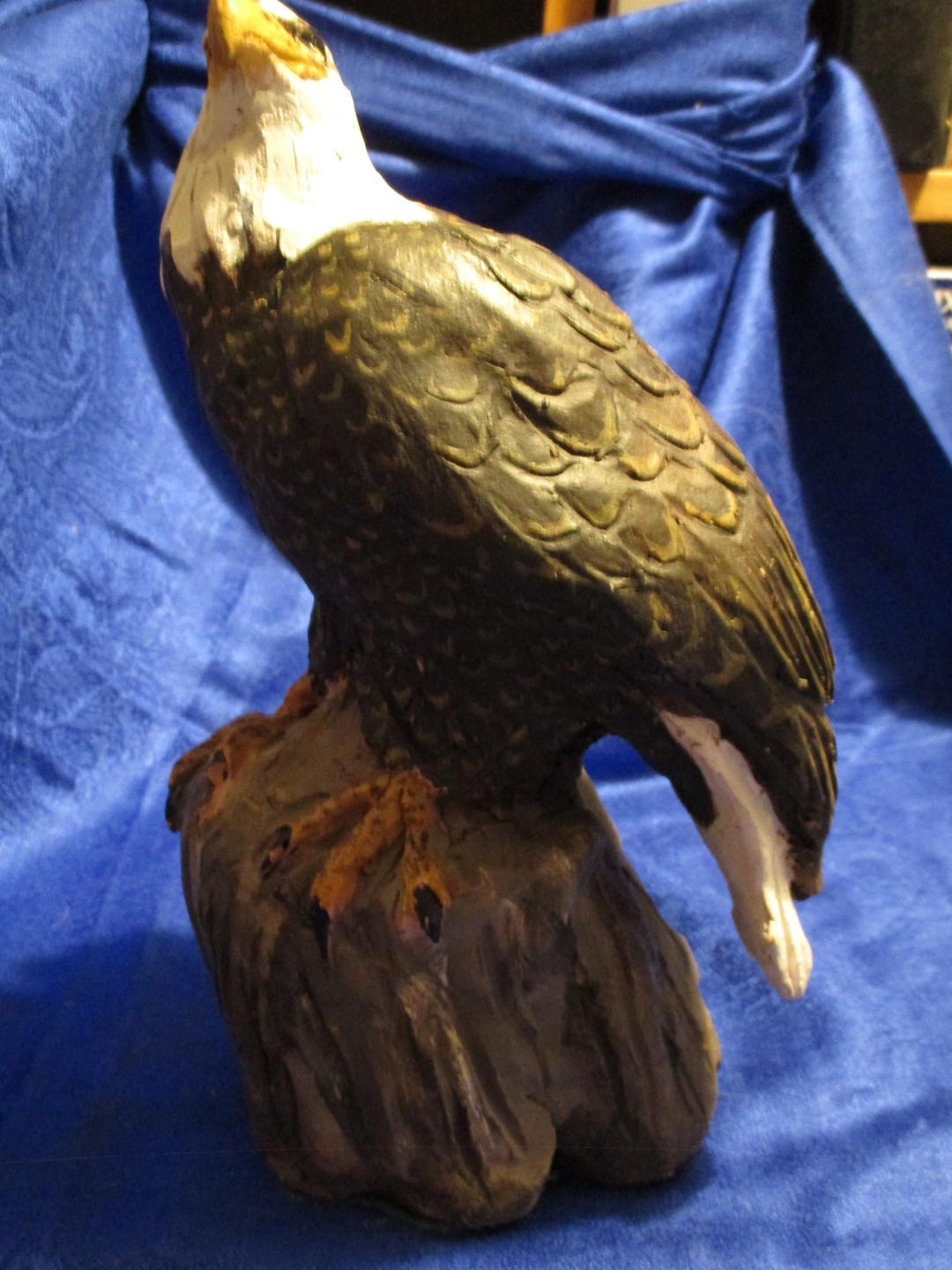 Eagle Crafted by Edith Lansdowne Canadian Natural Art - Etsy