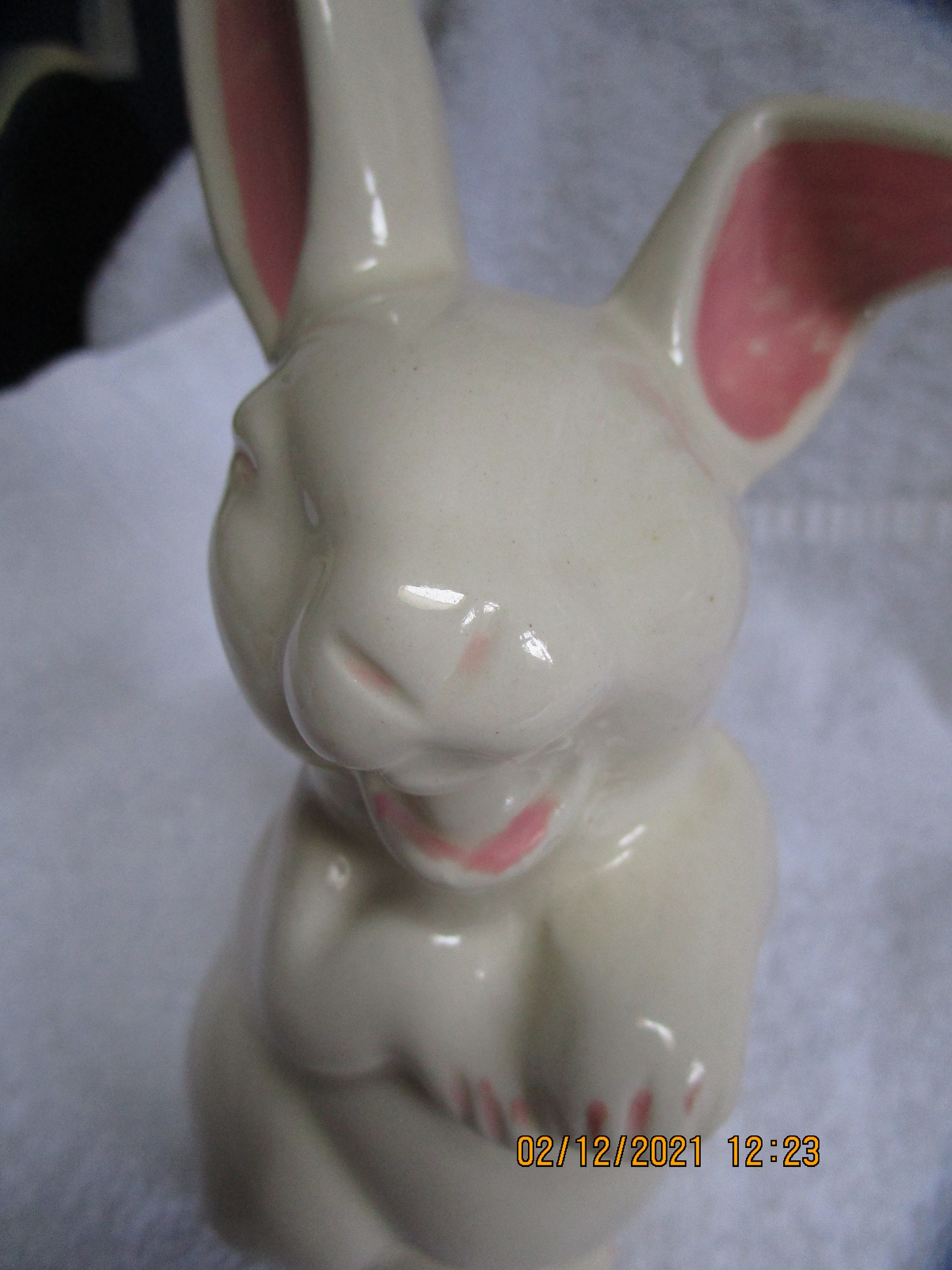 1940's Rabbit Bunny Cottonball Dispenser Laughing Bunny - Etsy New Zealand