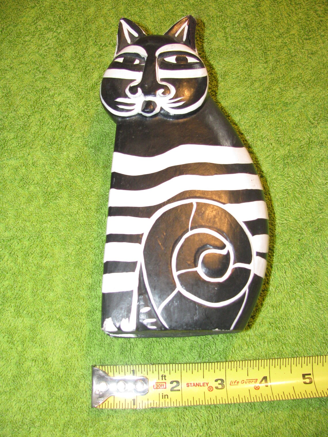 Vintage Batik Cat Folk Art - Etsy