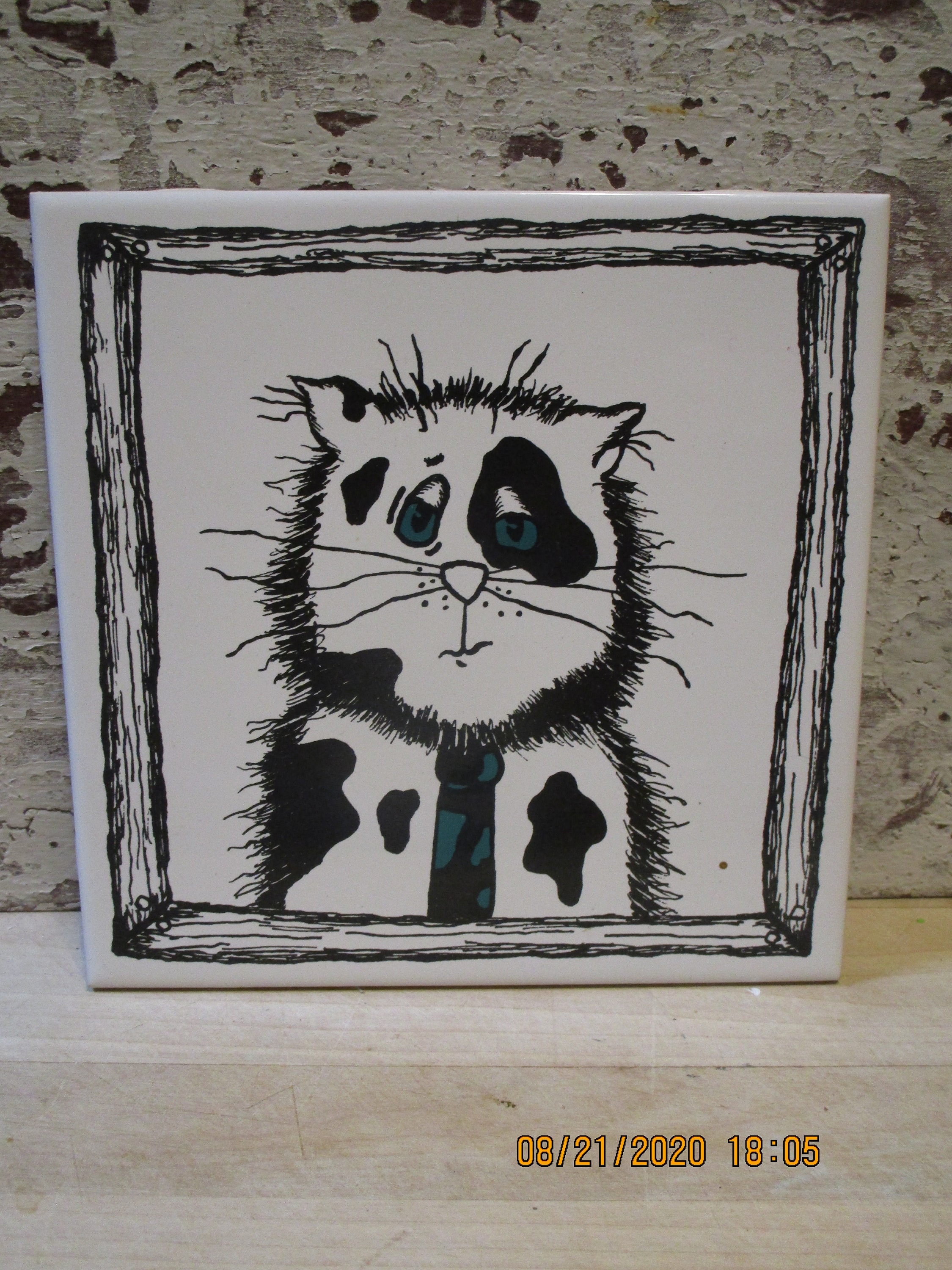 Hilarious Cat Tiles - Sold as a Set. - Etsy