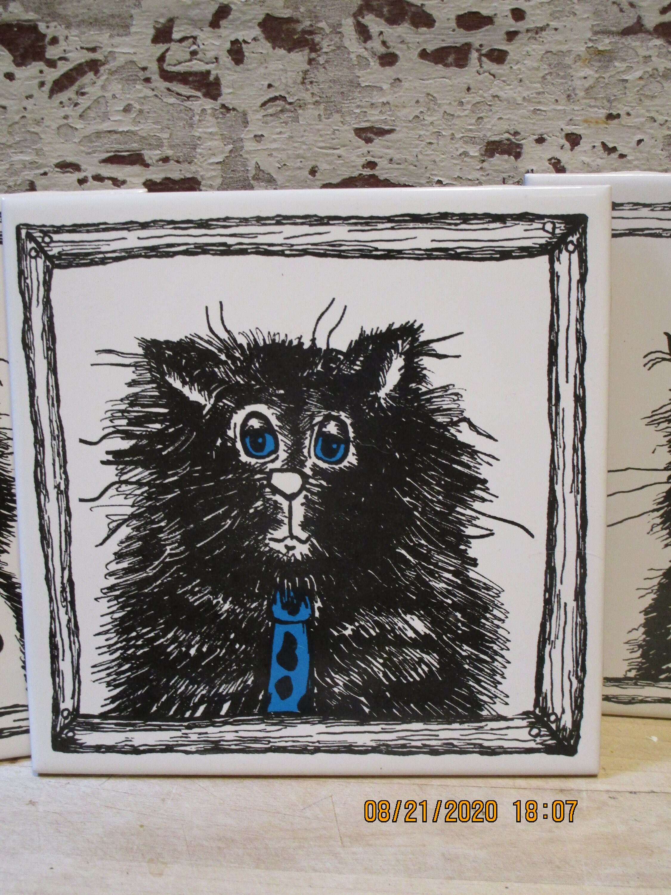 Hilarious Cat Tiles - Sold as a Set. - Etsy