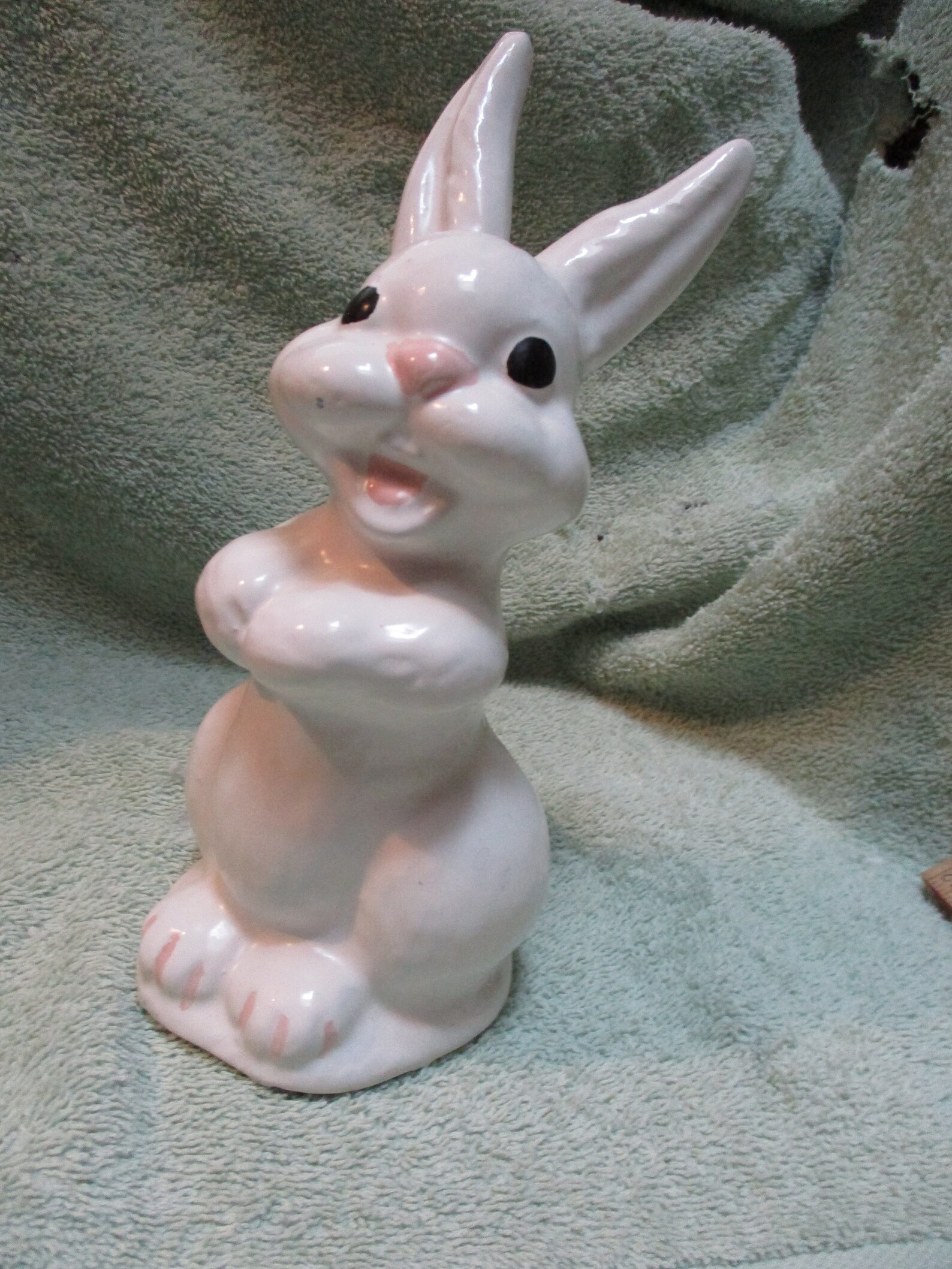 1930s Vintage Wade England Laughing Bunny Rabbit Figurine Signed ...
