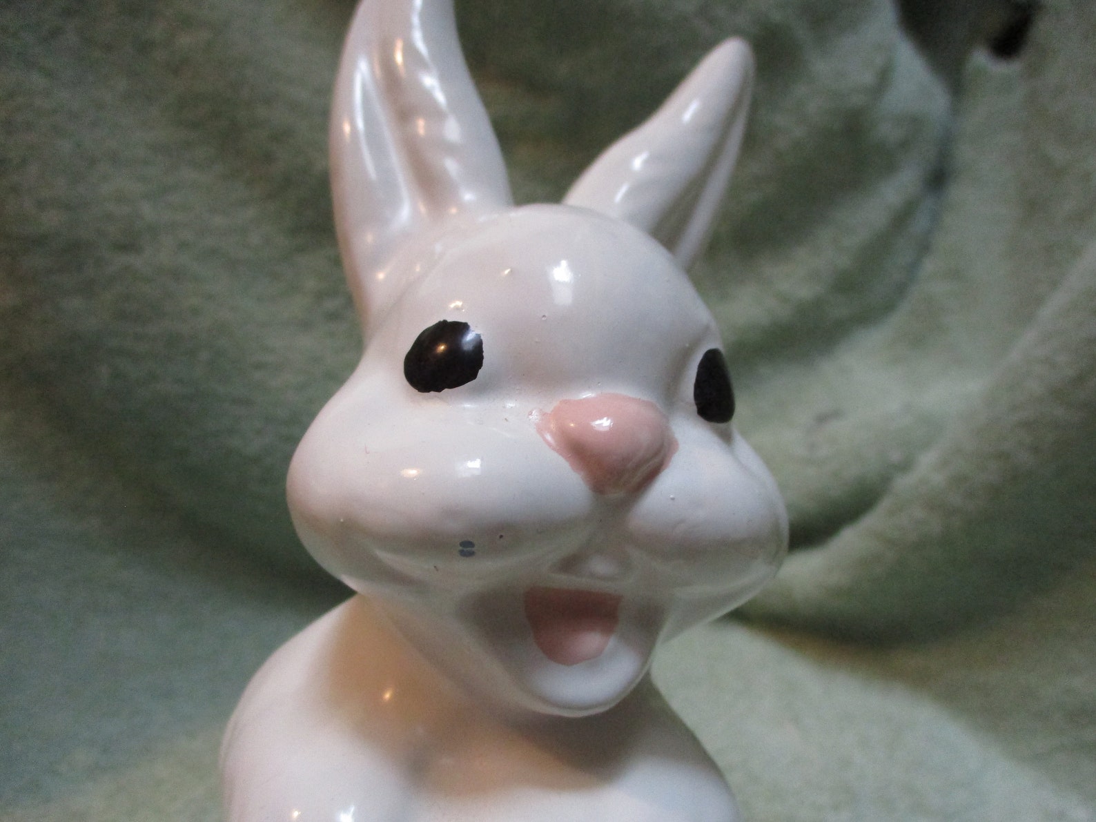 1930s Vintage Wade England Laughing Bunny Rabbit Figurine Signed ...