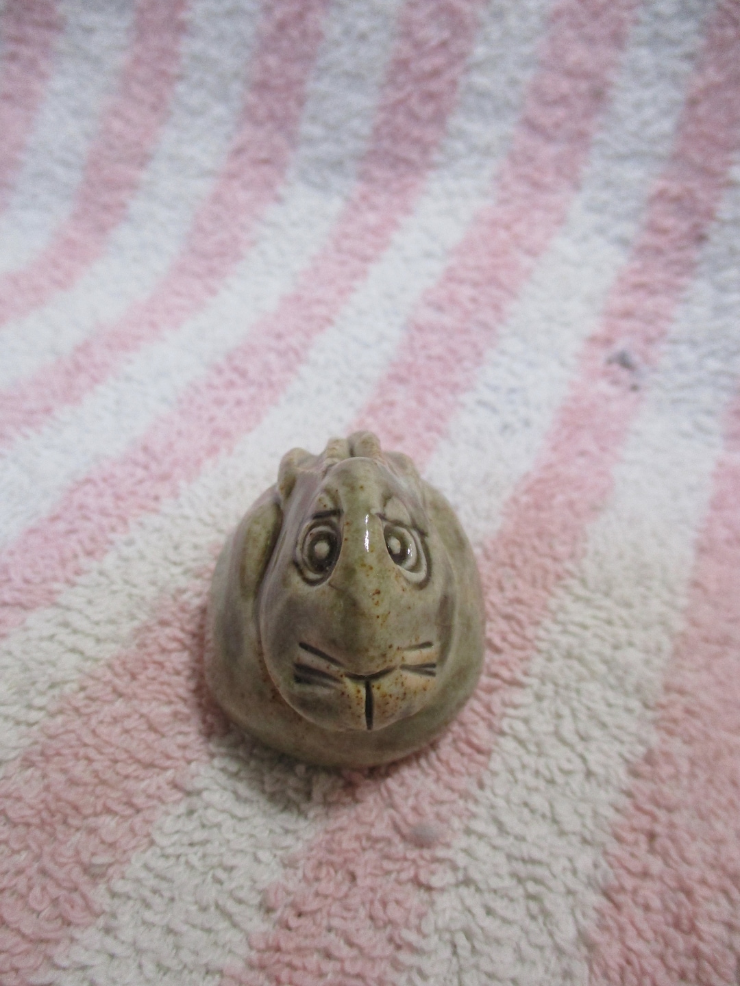 Carved Stone Rabbit Sovereign Mills Ballarat Edinburgh Rare - Etsy