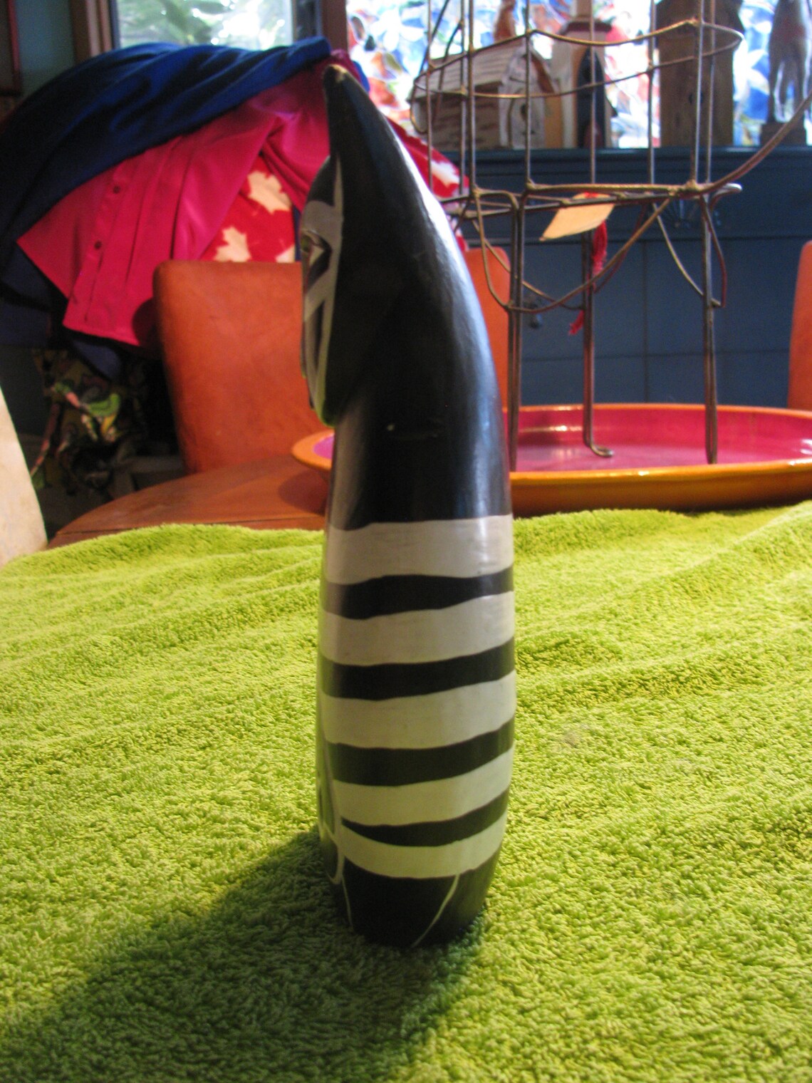 Vintage Batik Cat Folk Art - Etsy