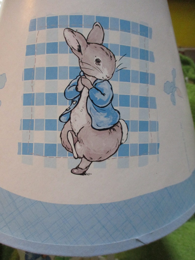 Peter Rabbit Nursery Lamp Night Light Beatrix Potter/frederick Warne ...