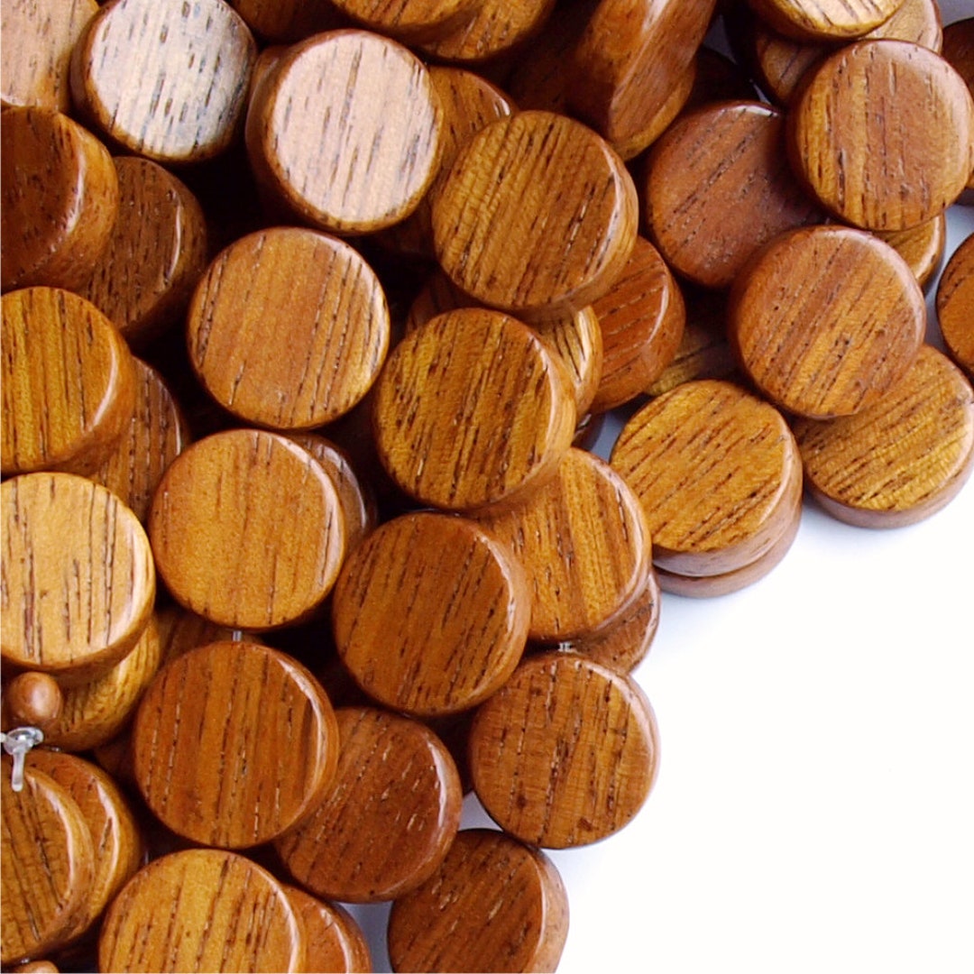 Wood Bead, Coin 15mm, Bayong - 16 Inch Strand (WDCN-15BY) - Etsy