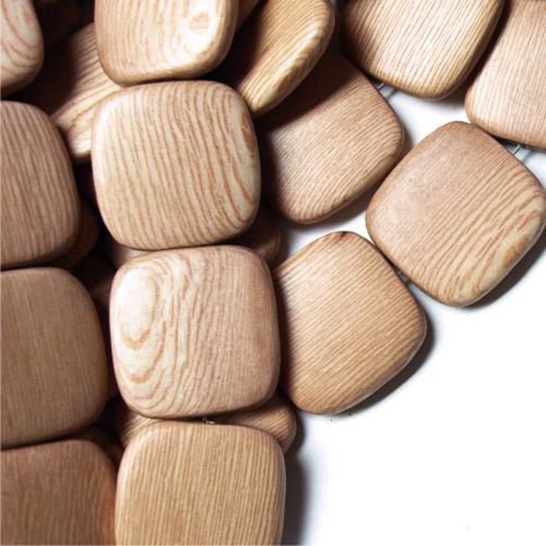 Wood Bead, Square 25mm, Rosewood - 8 Inch Strands (WDSQ-25RS) - Etsy