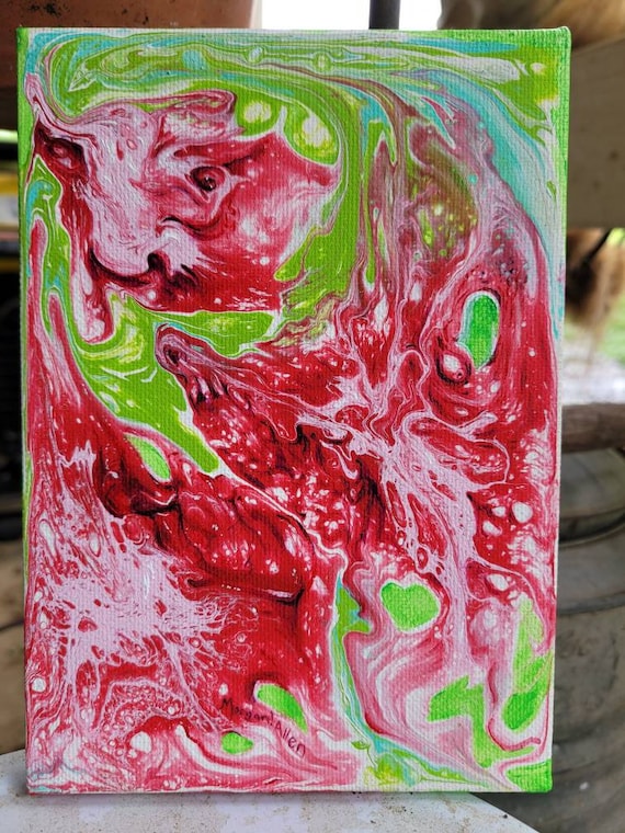 Abstract Scary Paintings