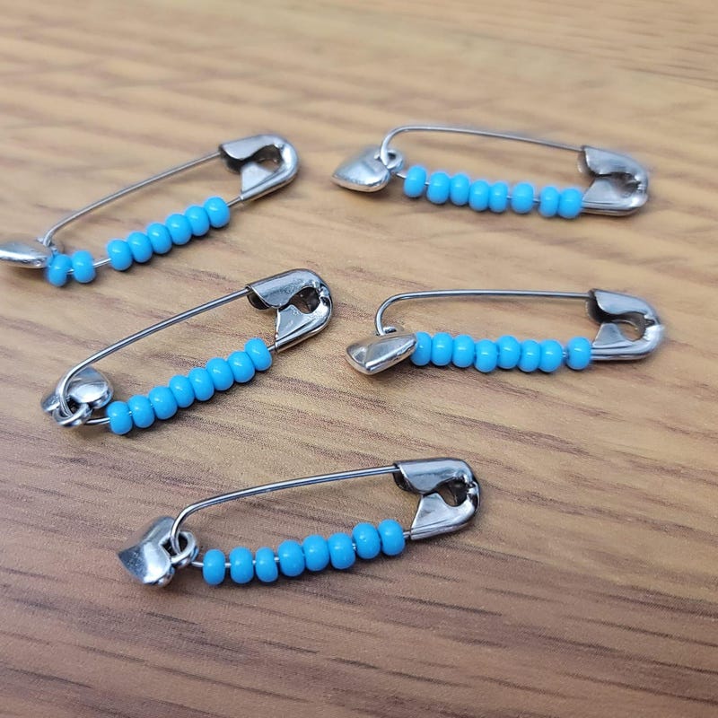 Heart Safety Pin - Etsy