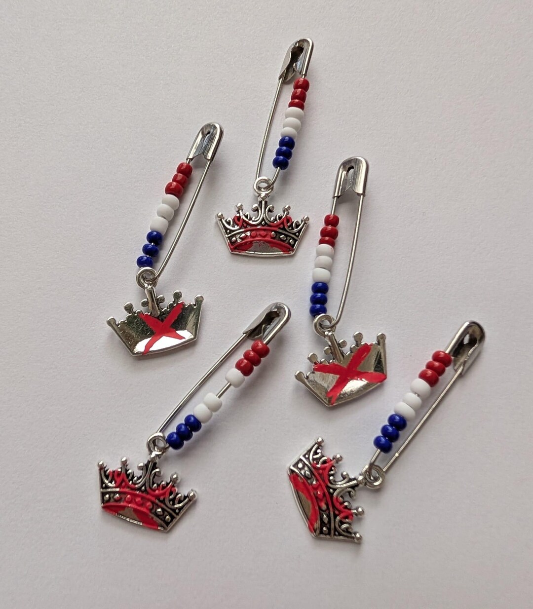 No Kings Solidarity Pin - Set of 5 Pins - Safety Pin Movement - America ...