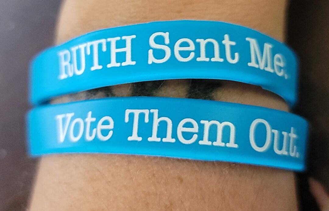 Vote Them Out. RUTH Sent Me - Solidarity Bracelet Pack of 5 - Movement ...