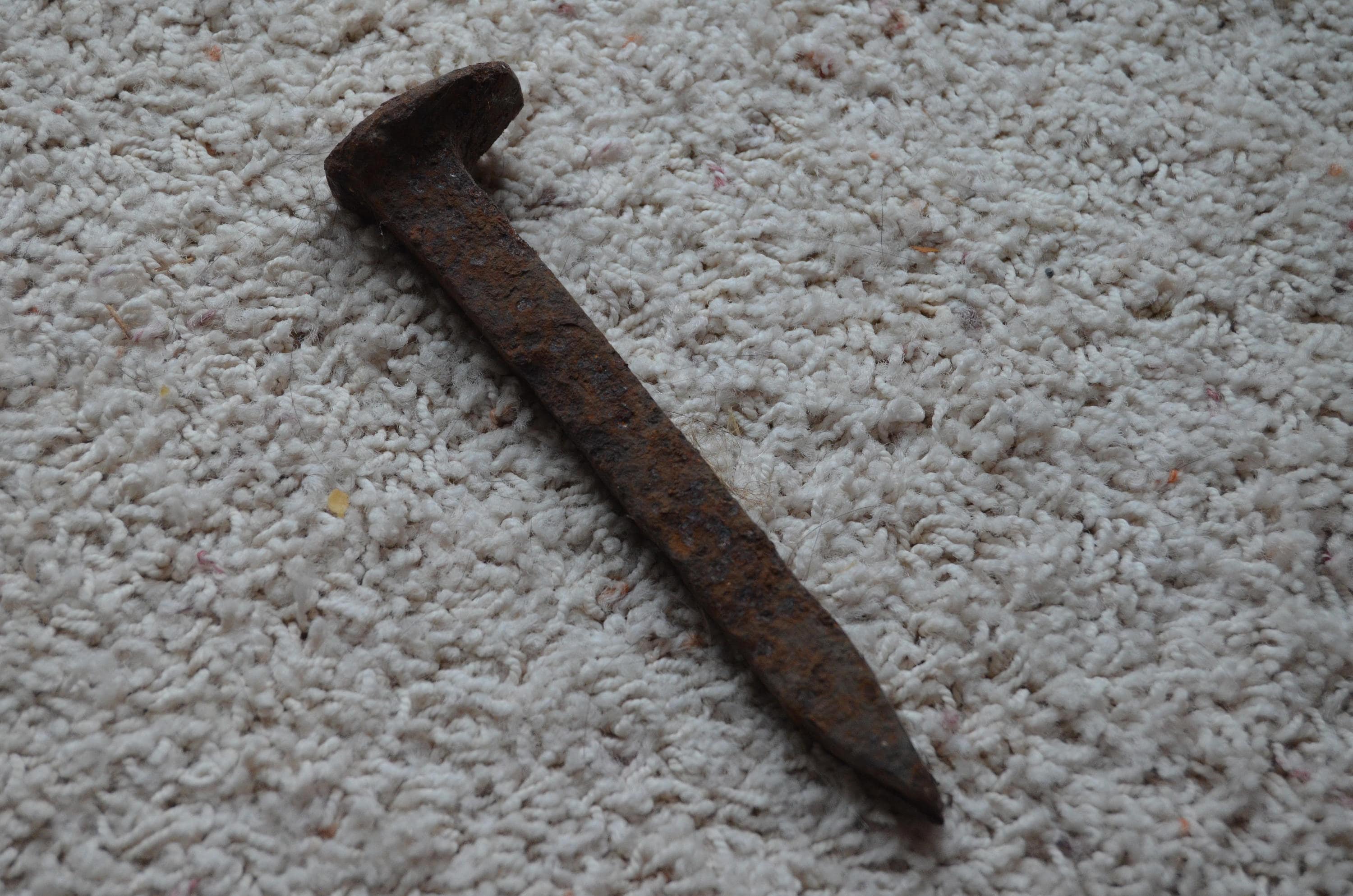 Vintage Rusty Railroad Spike - Steampunk Spike - Old Kal-haven Trail ...