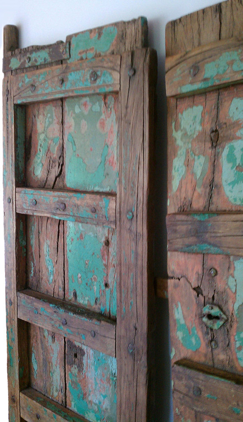 Primitive Teak Shabby Chic Doors From India - Etsy