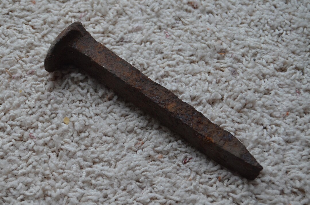 Vintage Rusty Railroad Spike - Steampunk Spike - Old Kal-haven Trail ...