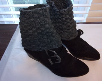Grey Boot Toppers | Etsy