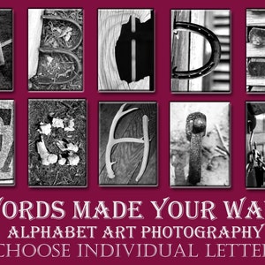 Alphabet Art (R)- Instant Download Letter Digital Photo Image Print - Etsy