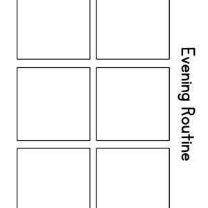 Visual Schedule Early Literacy Kindergarten Preschool Montessori ...