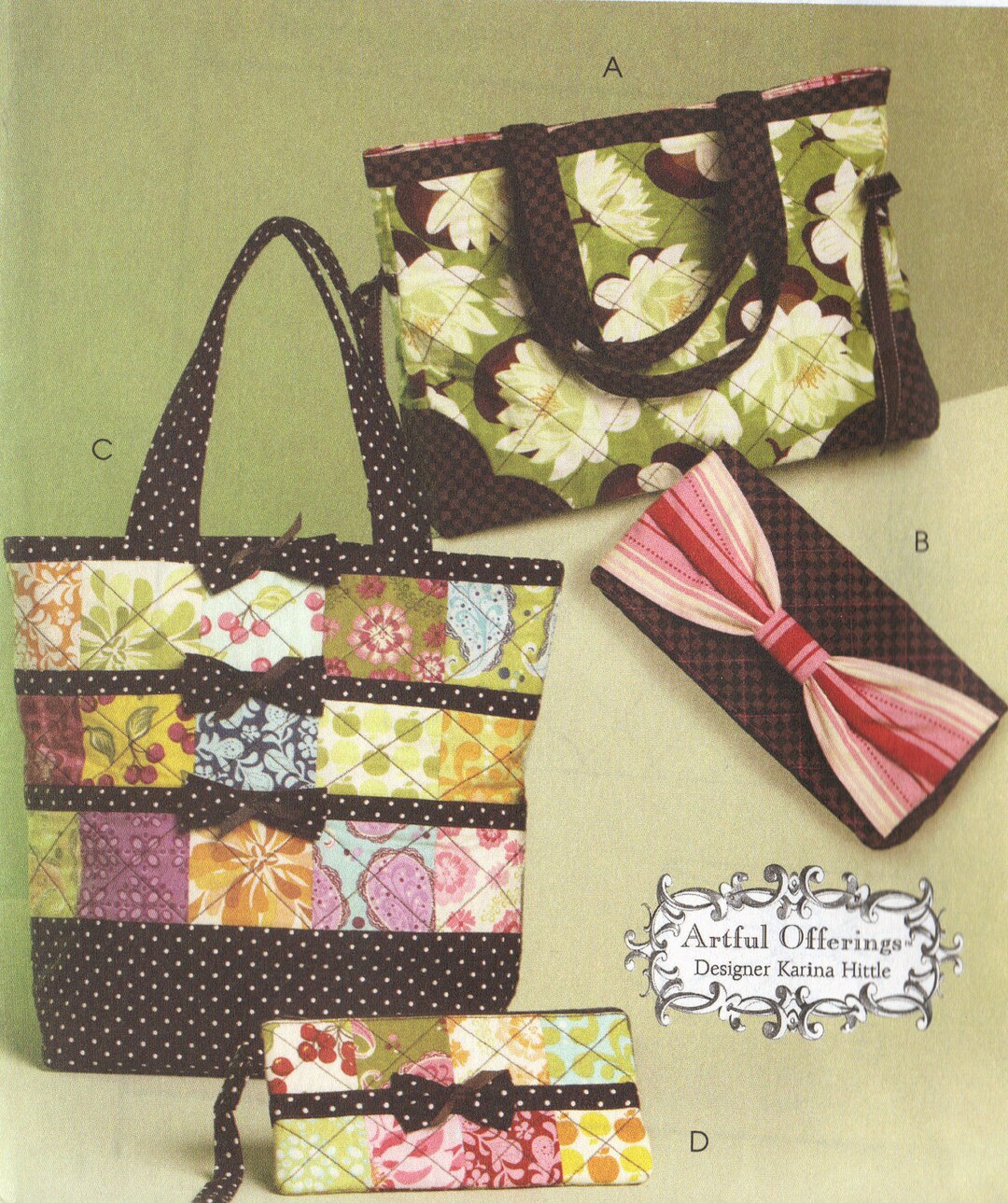 Pattern-beautiful Purse, Handbag, Tote & Clutch- Brand New Pattern - Etsy