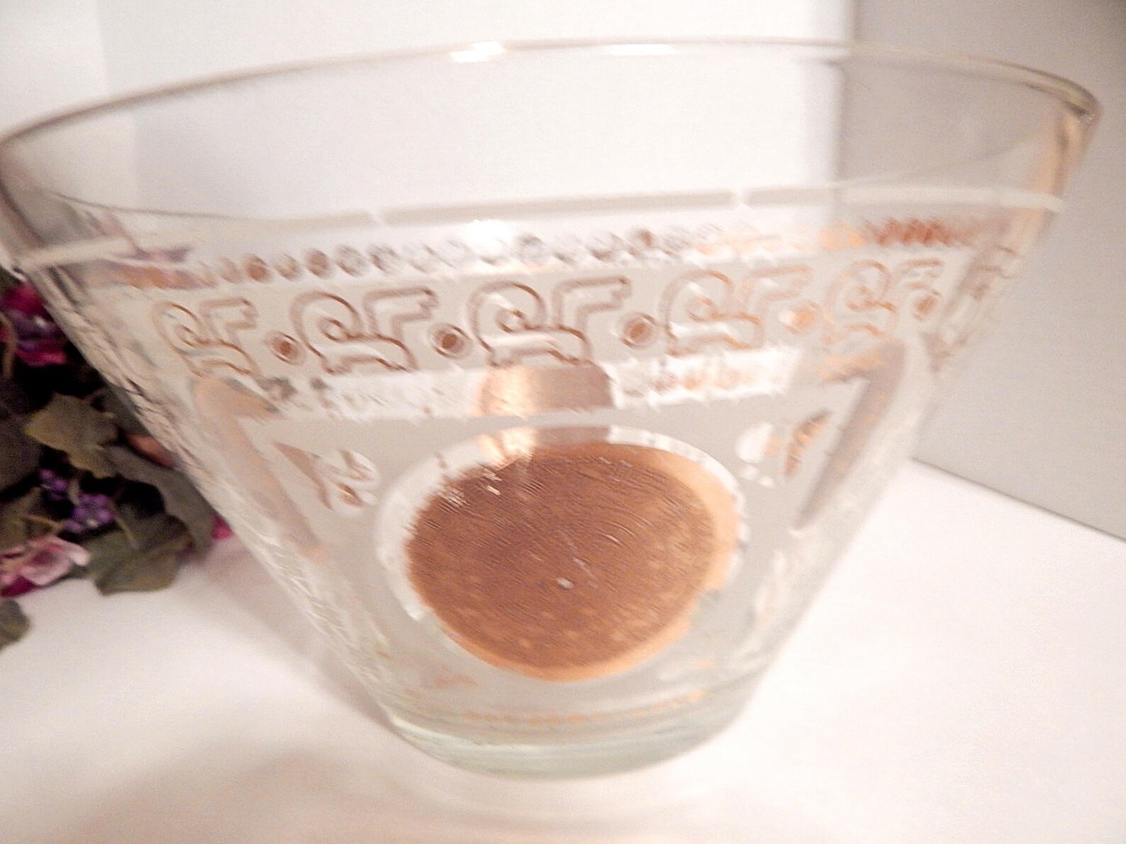 Punch Egg Nog Grog Bowl Snack or Salad Glass Serving Dish | Etsy