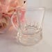 Mug Miniature Clear Glass Cup Two Ounce Shot Glass Home Bar - Etsy