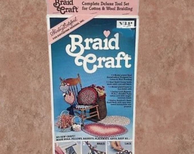 Braid Craft Complete Deluxe Tool Set Vintage 1987 Shirley Botsford ...